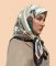 Patterned Silk Square Hijabs - Modest Behaviour