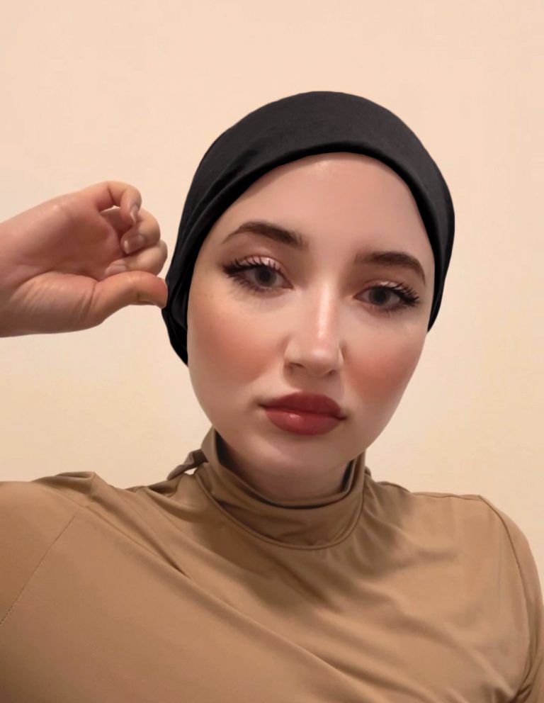 Inner Silk Underscarf With Ties - Modest Behaviour