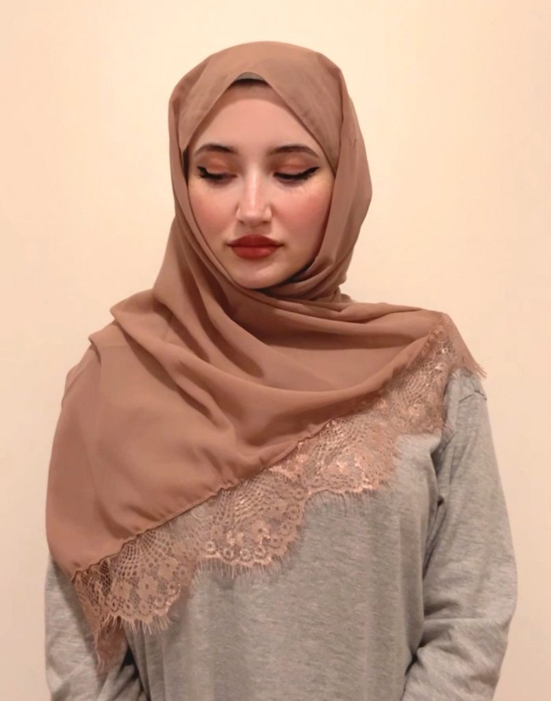Lace Trimmed Chiffon Hijabs - Modest Behaviour